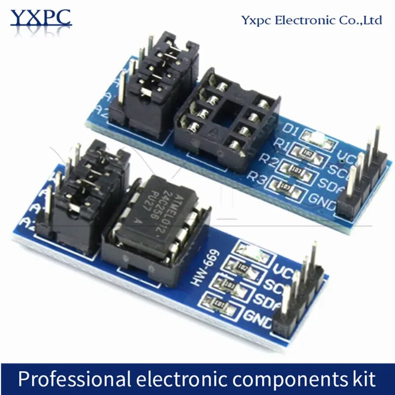 Модуль памяти EEPROM I2C AT24C (различные емкости) AT24C64 Module