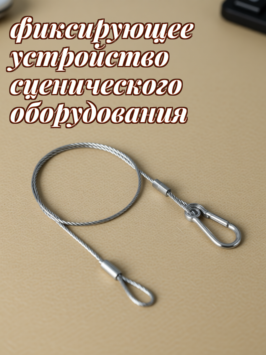 5 Пcs Кабель Нагрузки Безопасность Кабеля для Сцены Головы Света 62X2X0 5Cm
