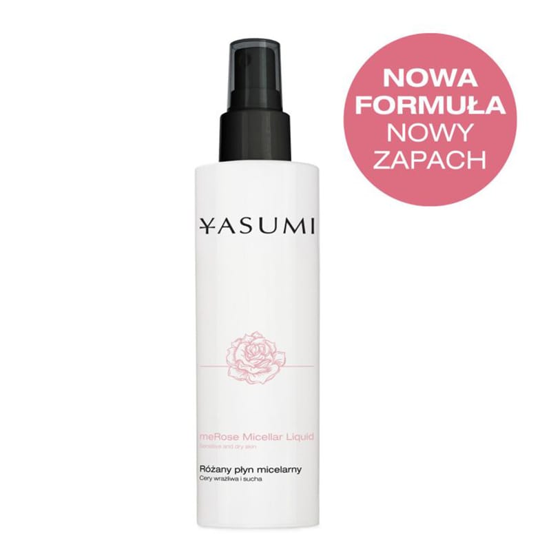 Вода мицеллярная Yasumi meRose Micellar Liquid Мицеллярная жидкость с розовой водой 200 мл
