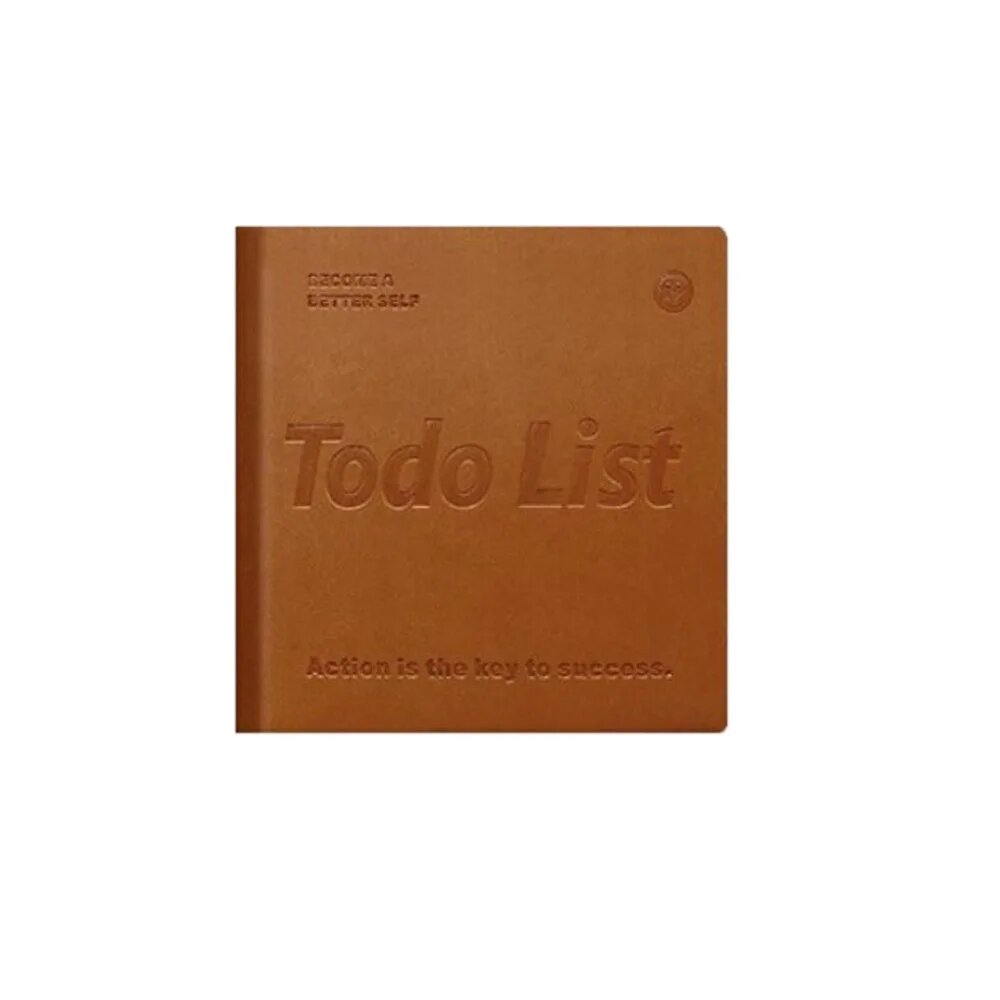 Ежедневник ToDo List, коричневый, 365 дней