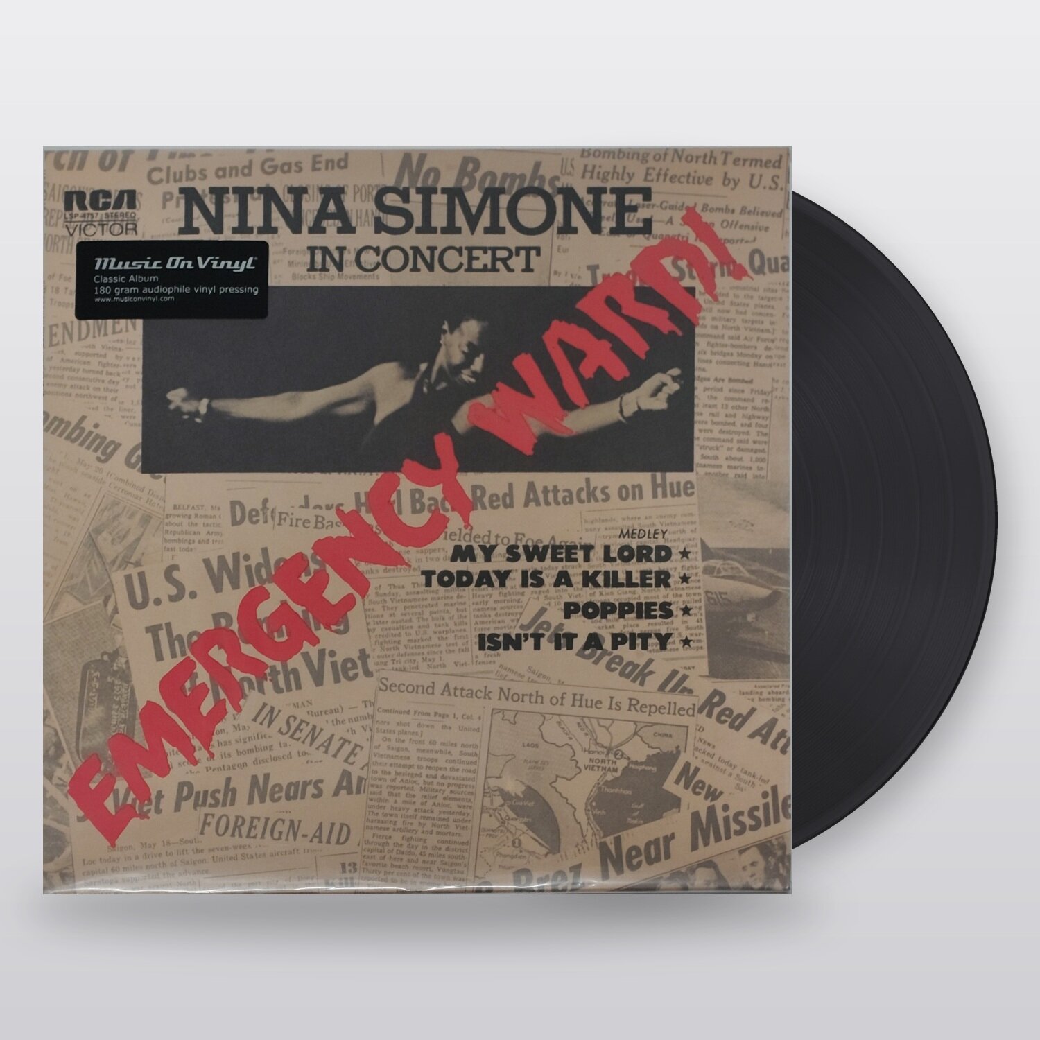 Виниловая пластинка Nina Simone. In Concert - Emergency Ward! (LP, Stereo)