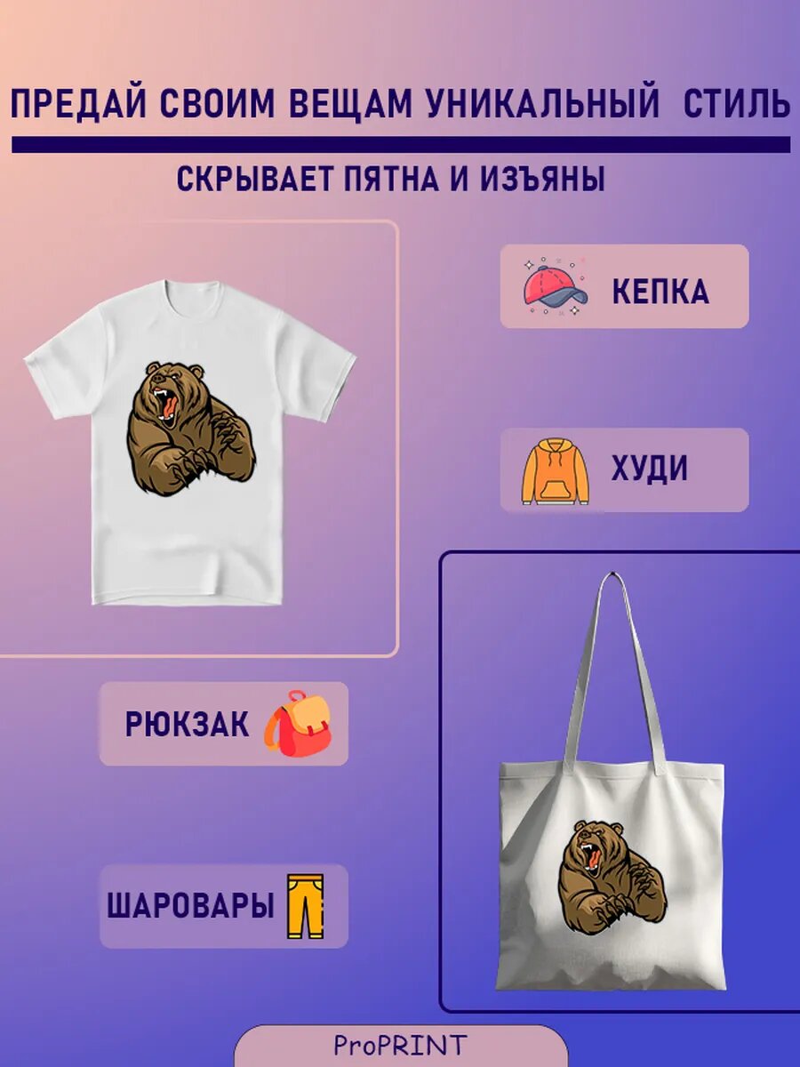 Термонаклейка на одежду — фото 1