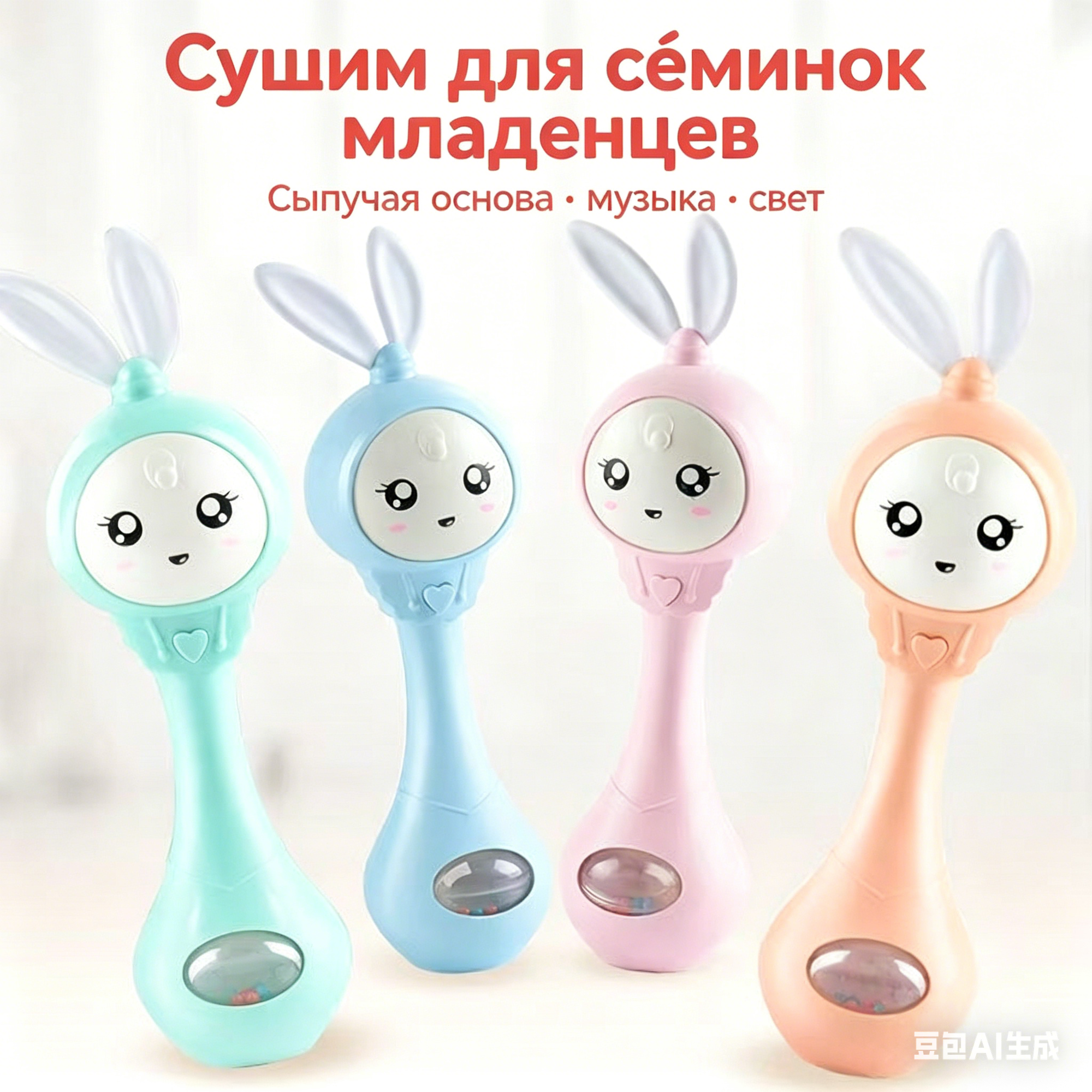 Интерактивная развивающая музыкальная игрушка Зайка Познавайка alilo R1+ Yoyo для малышей