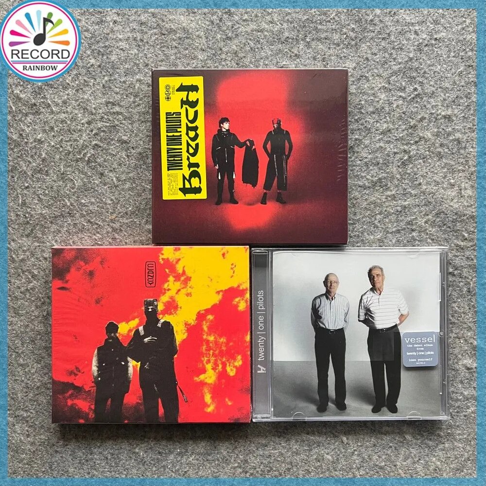 CD Twenty One Pilots - Breach, Clancy, Vessel 3 Albums Set Original CD запечатанный совершенно новый альбом
