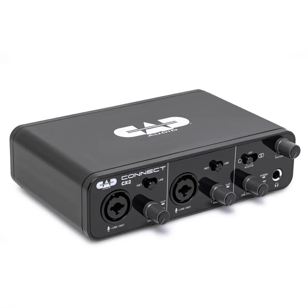 CAD Аудиоинтерфейс CX2 Connect II USB звуковая карта для записи чёрный