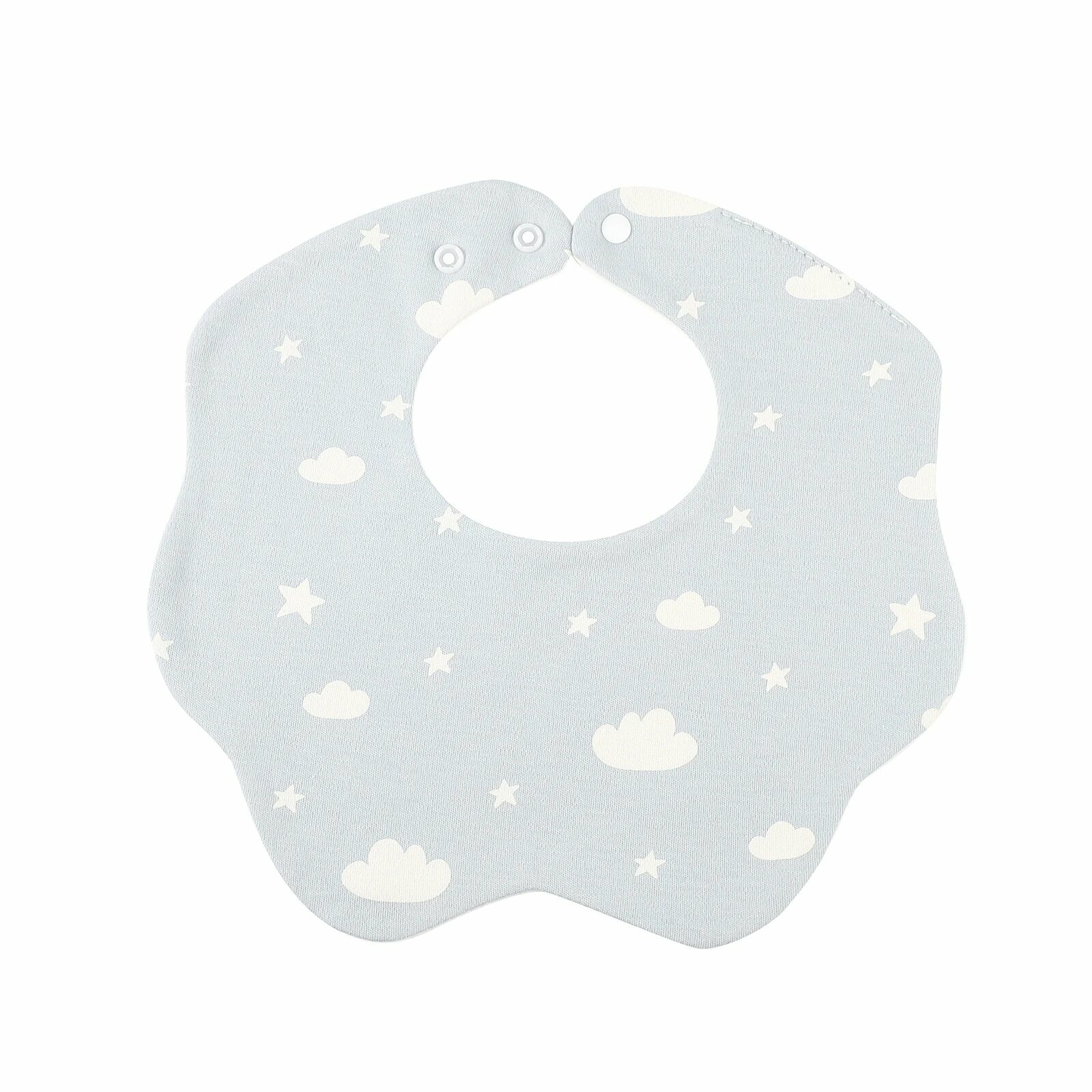 Детский нагрудник хлопковый Stars And Clouds