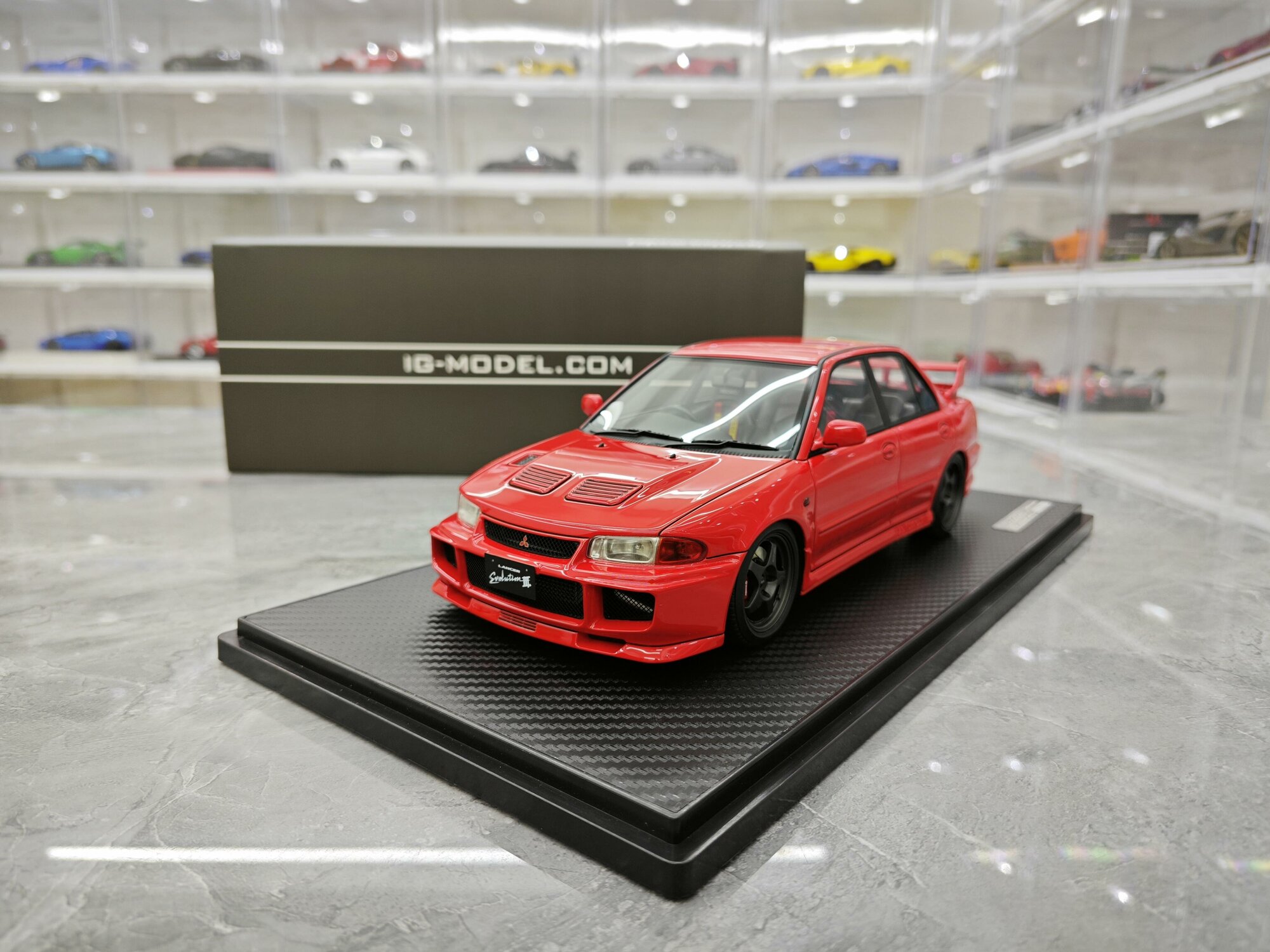 Машинка Ignition Model 1:18 Lancer Evolution III GSR JDM Модель из смолы