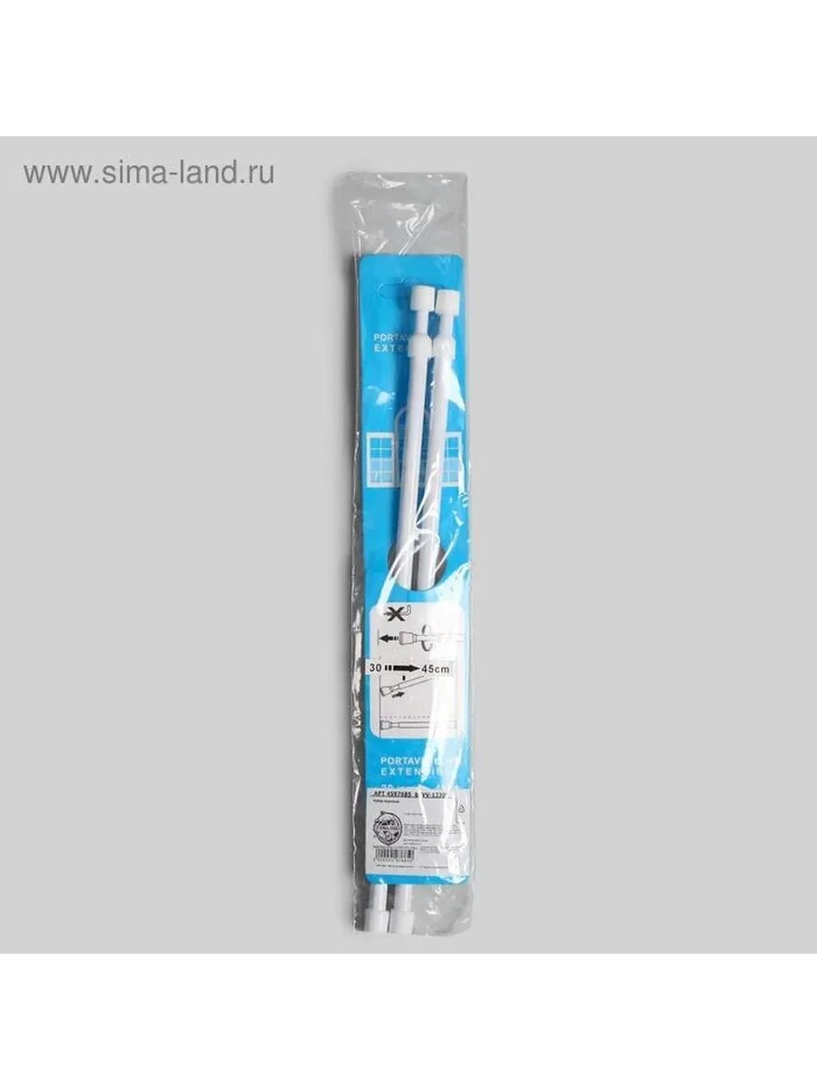 Прочный регулируемый металлический карниз