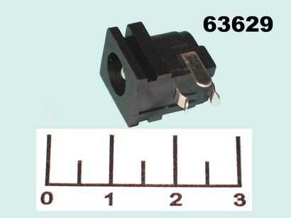 Разъем питания гнездо 6.3*3.0 на плату B1B4/B5/B10 (PJ005)
