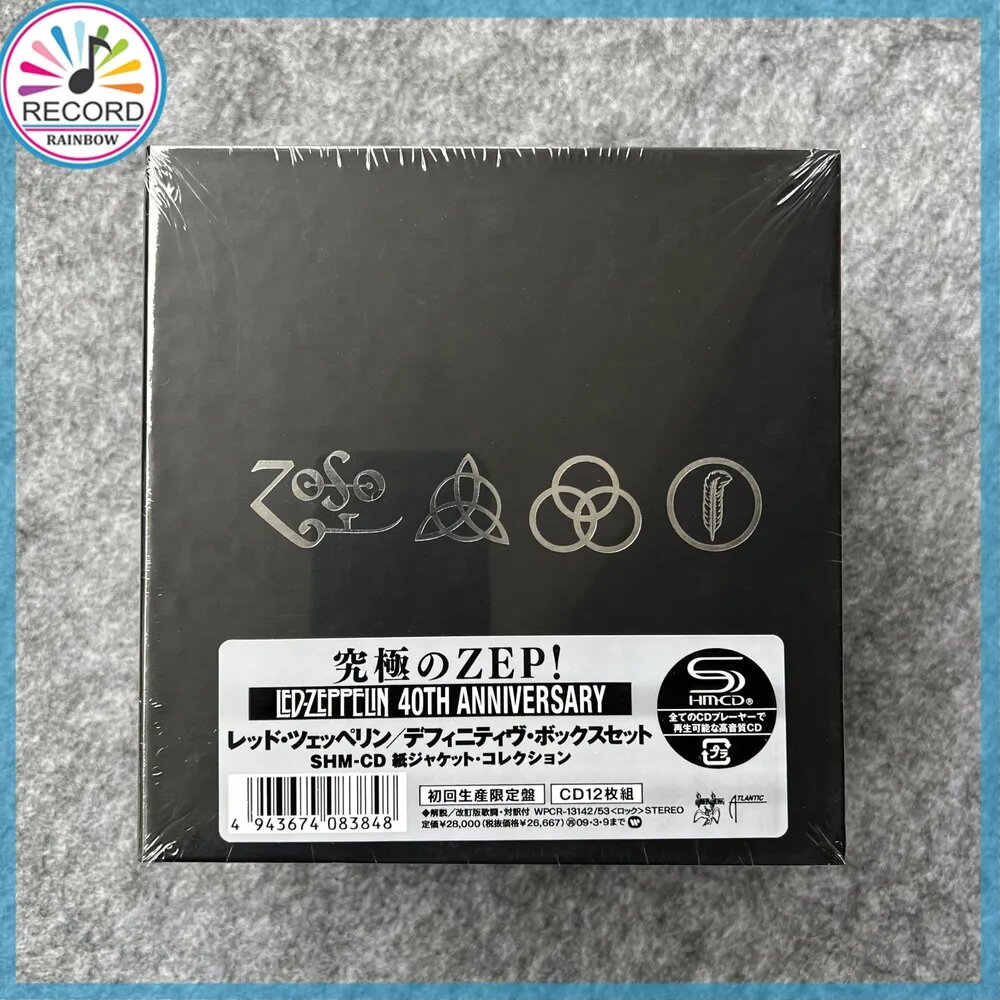 CD Led Zeppelin 40th Anniversary Definitive Collection 12-CDs Box Set запечатанный совершенно новый альбом