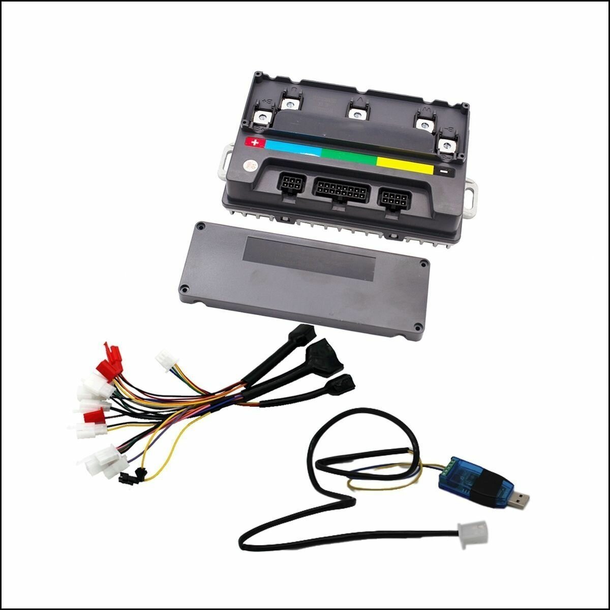 Эксклюзивный бесщеточный контроллер VOTOL EM50SP 7255S на 55A с мощностью 12 кВт предназначен для электромотоциклов и скутеров QS Motor