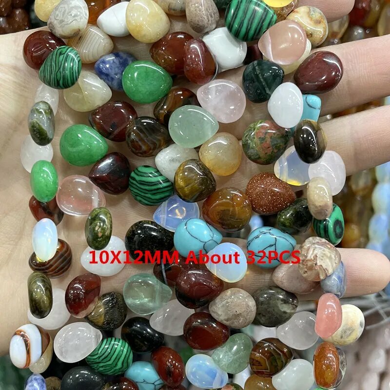 Бусины из агата, кварца и бирюзы SYSRXLR
