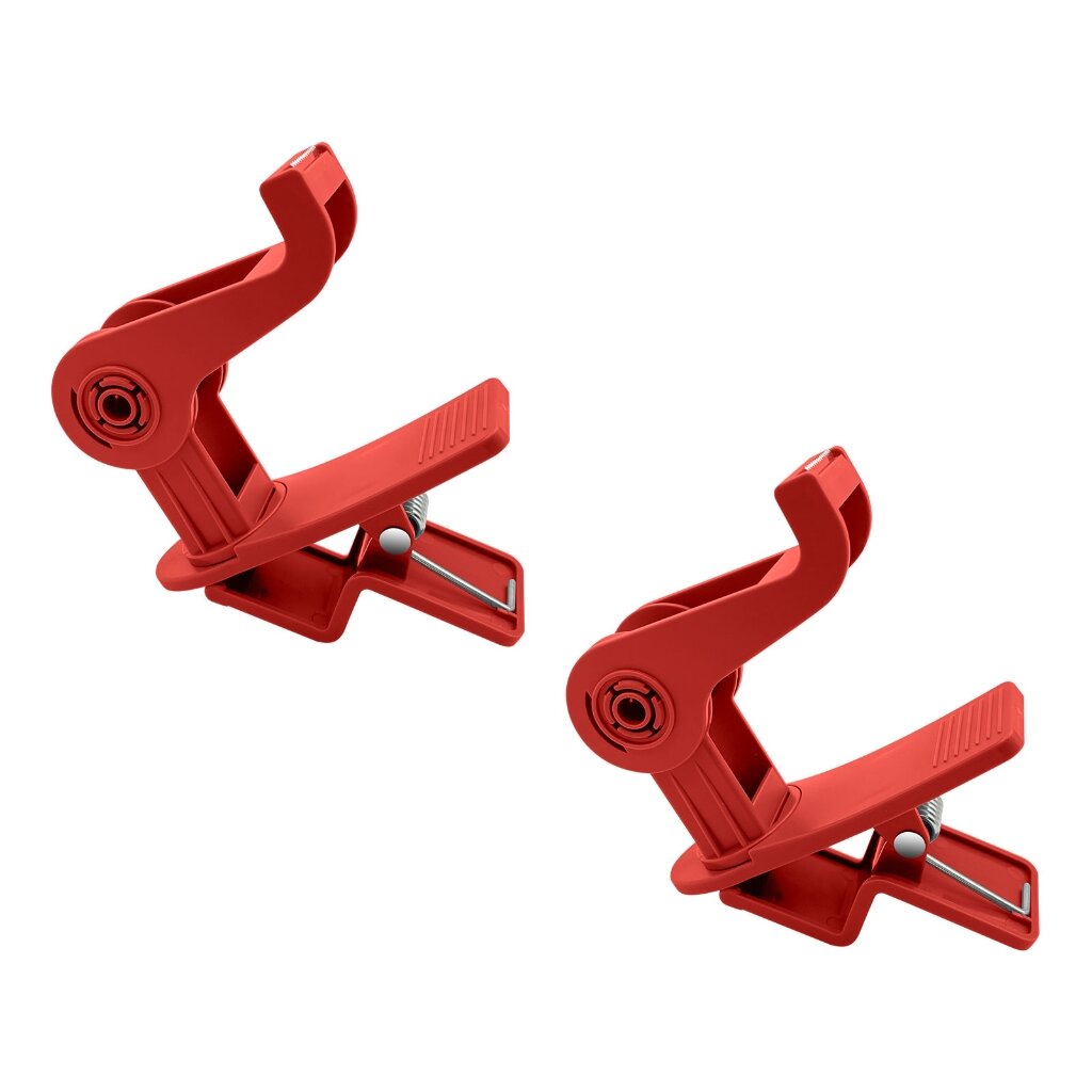 Упаковка из 2-х компьютерных диспенсеров для скотча с нескользящим основанием для надежного размещения и замены рулона изоленты в домашних или офисных условиях.