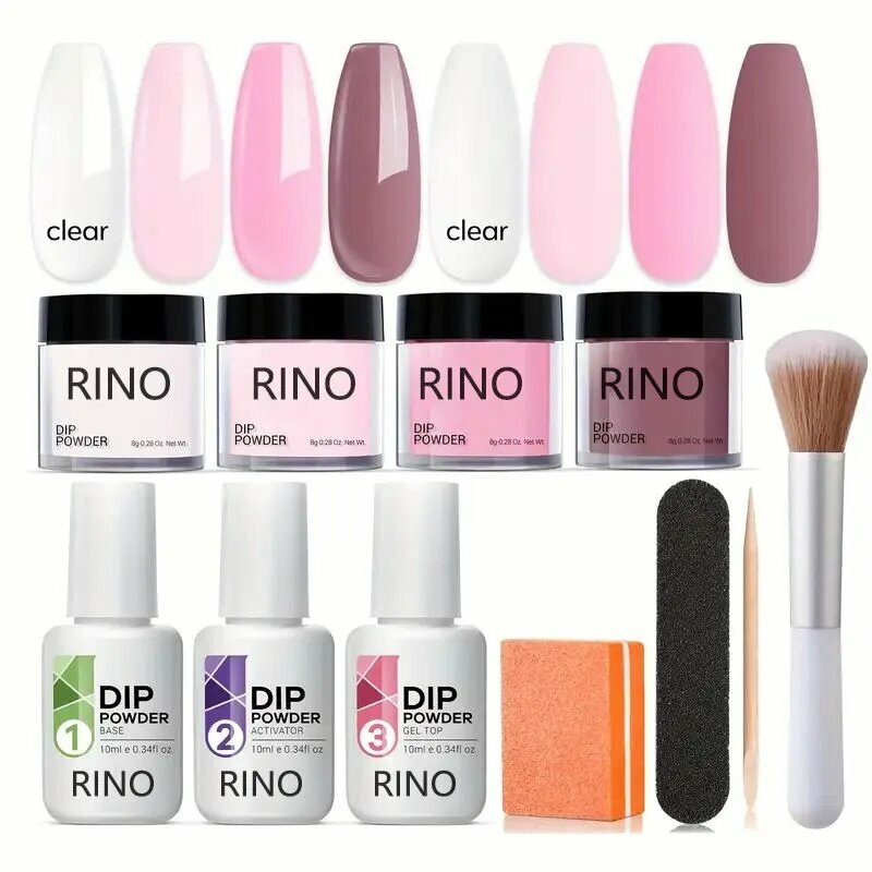 Дип система для ногтей для моделирования гель пудра