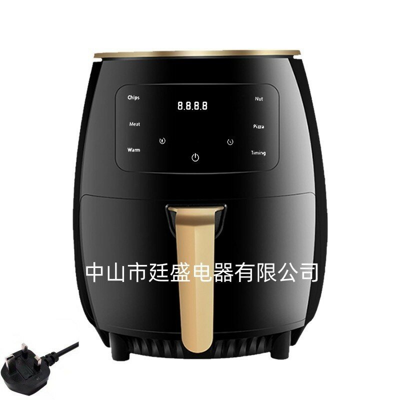 Визуальная аэрофритюрница, полностью автоматическая, многофункциональная, бытовая, большой емкости, электрическая фритюрница, оптовая продажа, аэрофритюрница с сенсорным экраном.