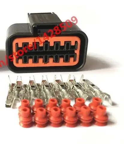 12-контактный разъем педали газа VW Jetta Golf GTI MK4 Audi, Цвет: 1 set female