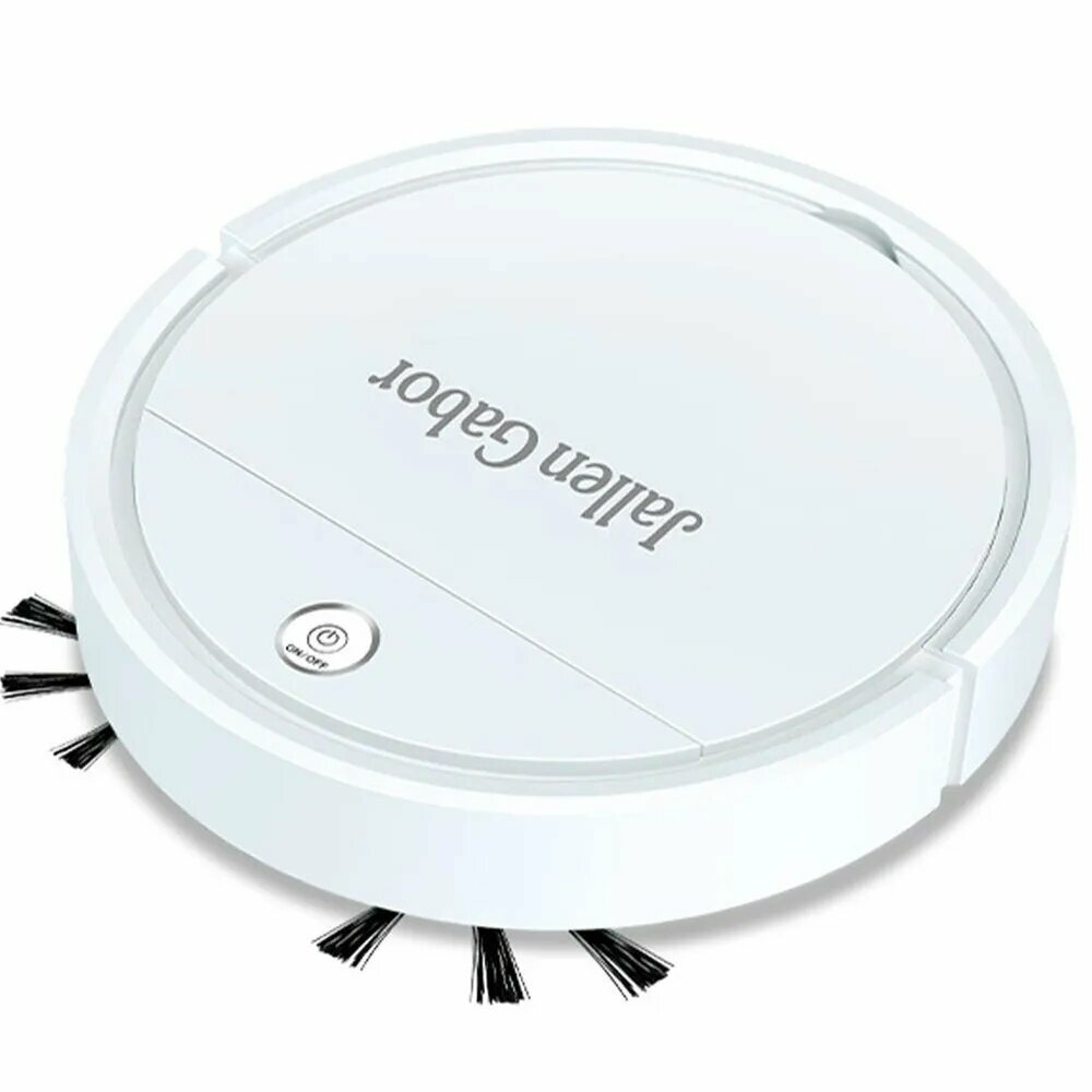 Milochic Робот-пылесос Автоматический Робот-пылесос 3 в 1 Многофункциональный Беспроводной Робот-пылесос, белый, серебристый