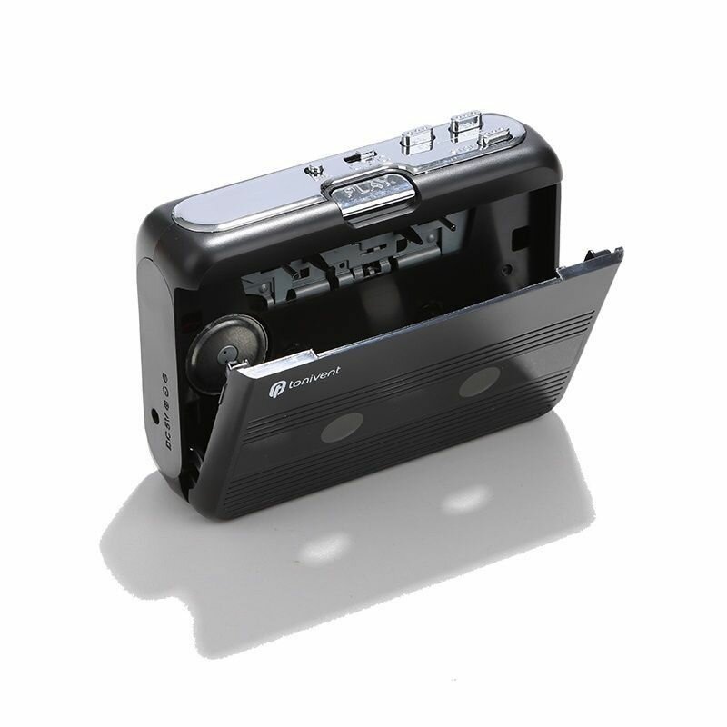 Магнитофон Bluetooth кассетный проигрыватель поддерживает вход / выход Bluetooth / FM-радио