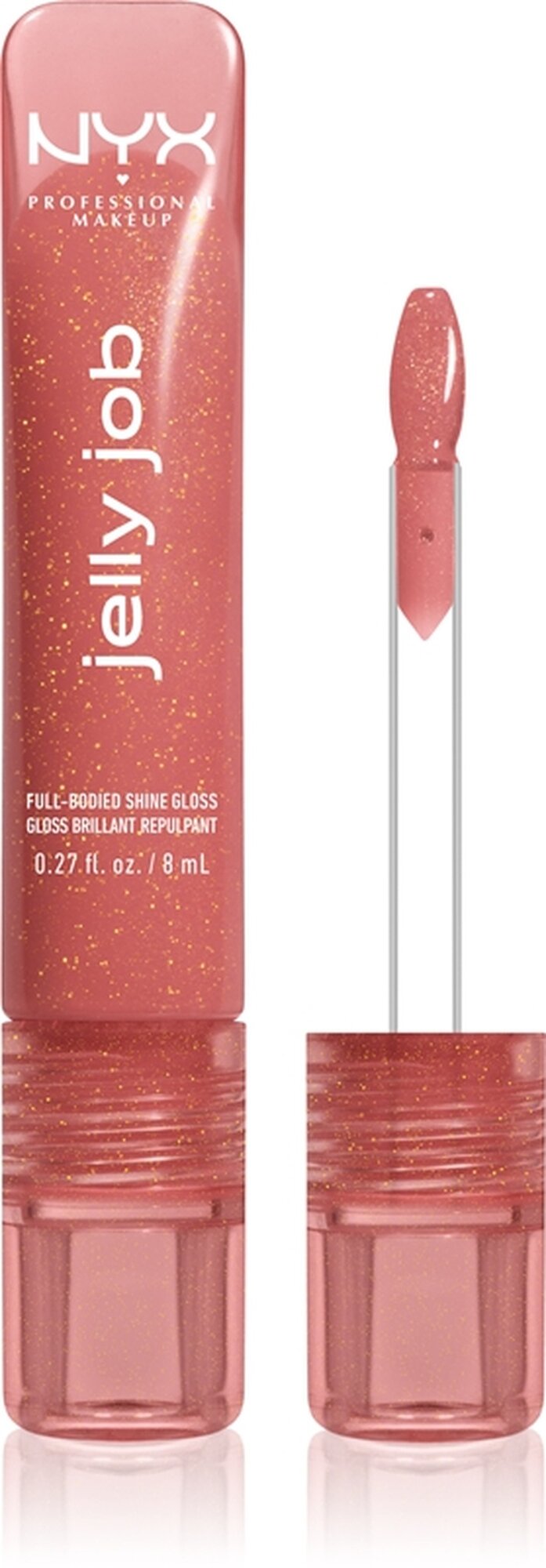 NYX Блестящий блеск для губ с эффектом придания объема Jelly Job 7,5 мл оттенок Honey Its Jelly