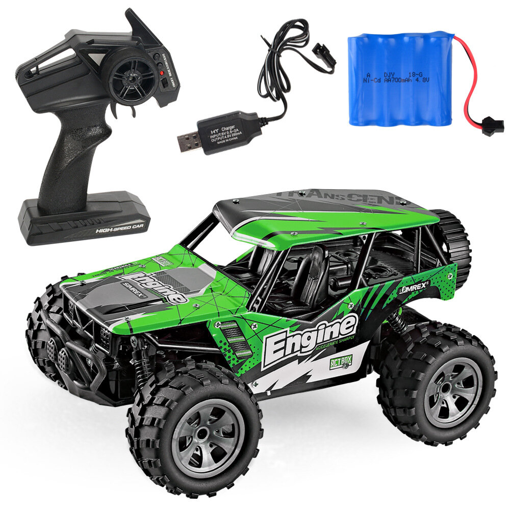 MGRC2.4G Wireless Remote Control Off-Road Vehicle Climbing Big Truck Racing One Piece High Speed Remote Control Vehicle