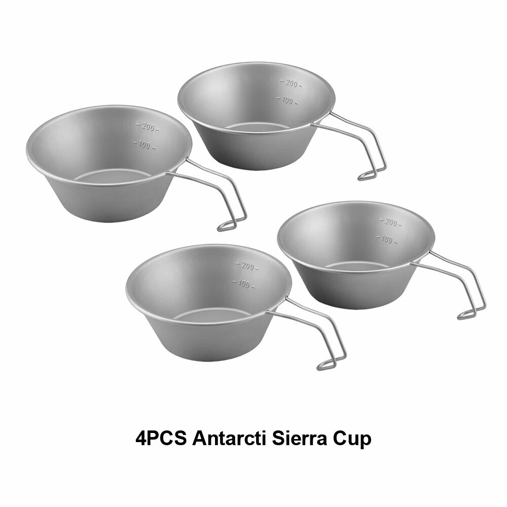 Чашки Fire Maple Sierra 300 мл нержавеющая сталь 2 шт/4 шт 4PCS