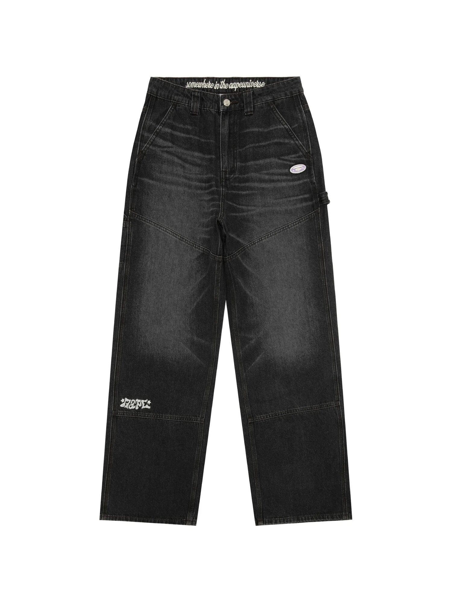 Джинсы Moonface-appliqué jeans 