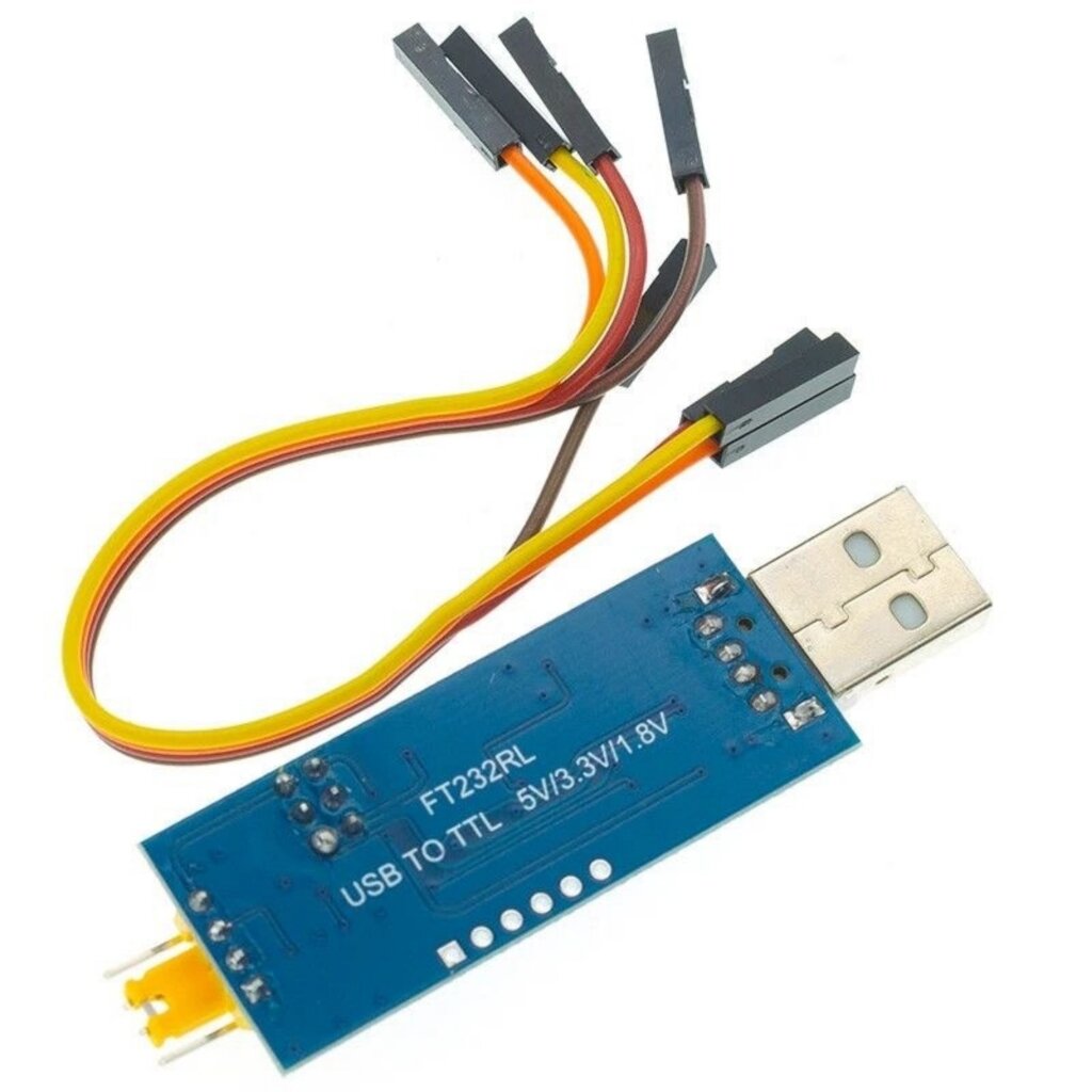 Модуль Последовательных Преобразователей USB в TTLs FT232RL С несколькими Выходами Напряжения Для Программирования и отладки Микроконтроллеров