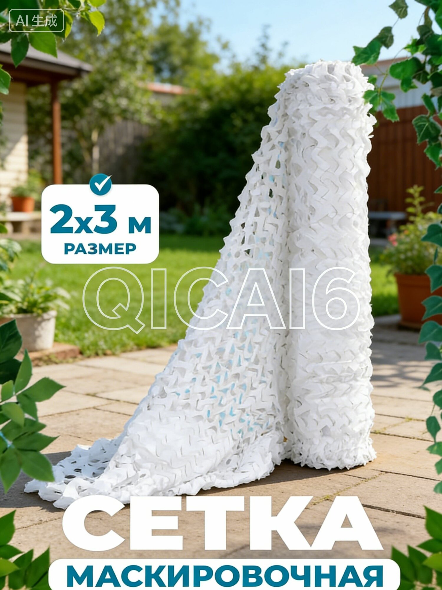 Маскировочная сеть 2*3 метра