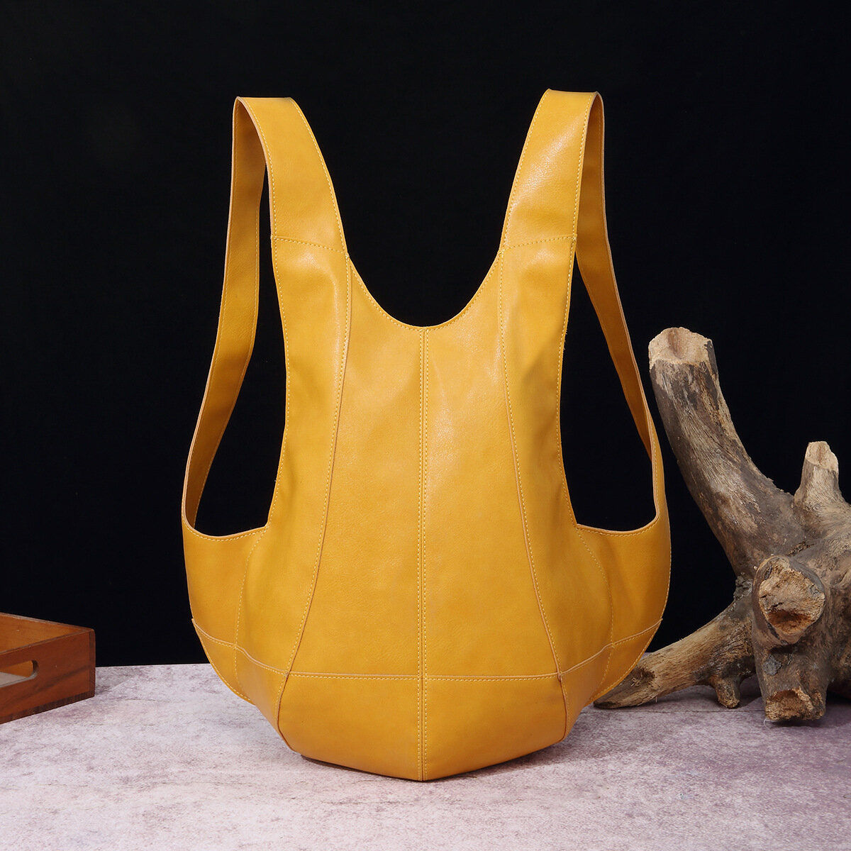 Европейский и американский винтажный рюкзак унисекс из мягкой кожи "крейзи хорс" в стиле "Битл", модный рюкзак для студентов, школьная сумка, повседневная дорожная сумка.