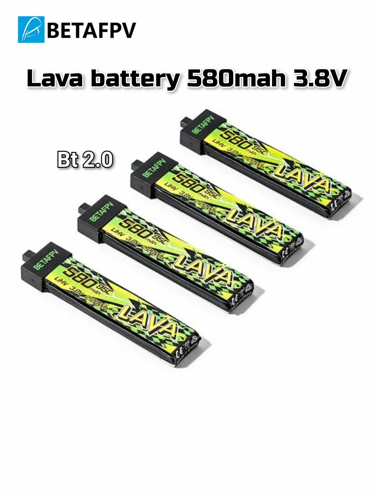 Батареи для FPV дронов LAVA *580 мАч*(4шт)
