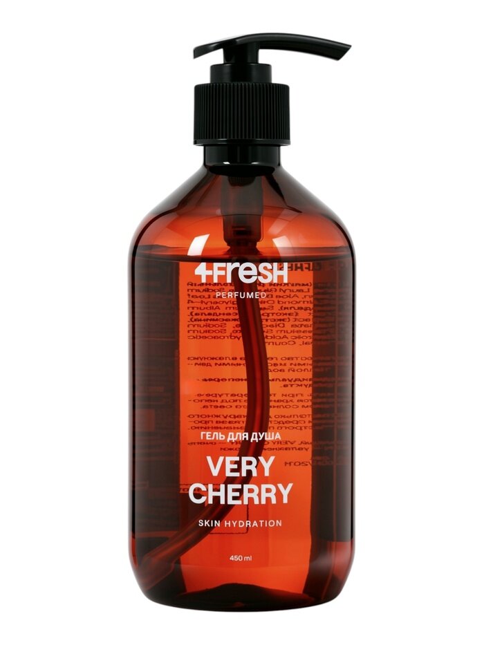 Гель для душа 4FRESH very cherry, 450 мл