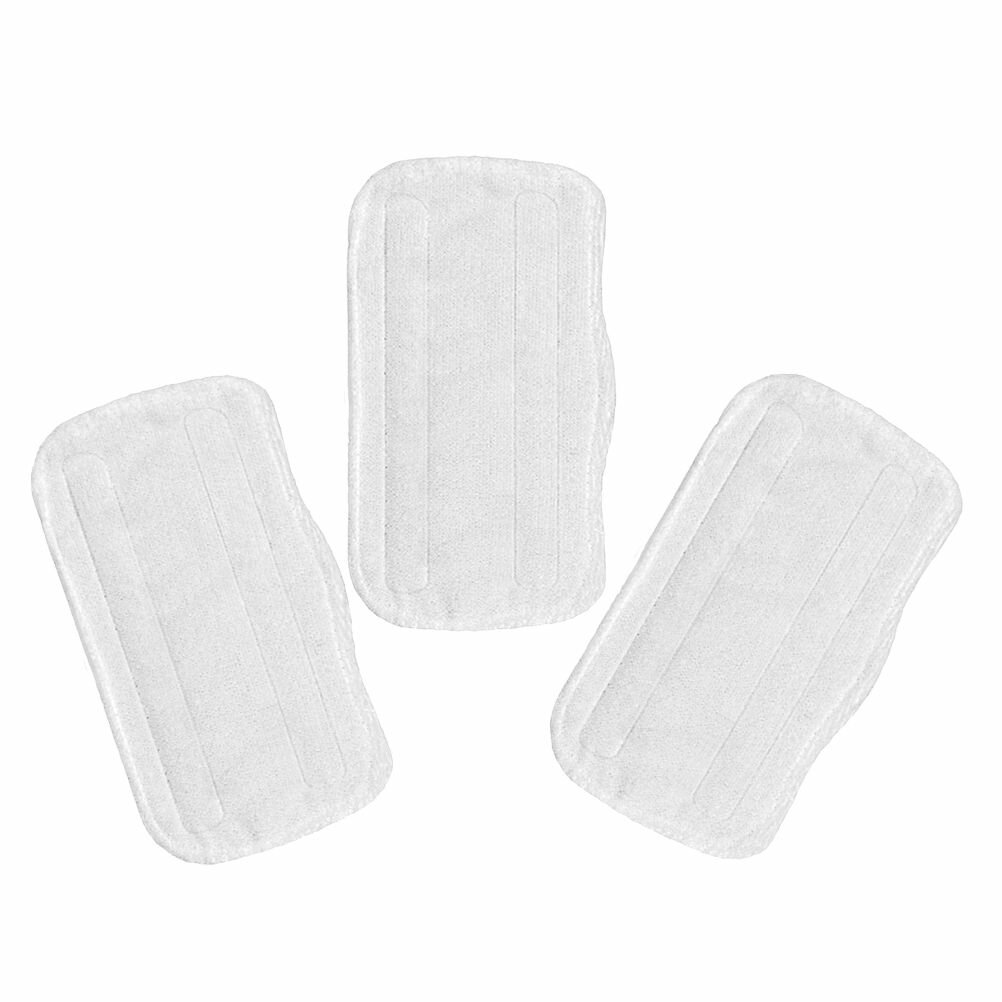 Сменные насадки для паровой швабры Shark S3101 из микроволокна, 3 штуки, глубокая очистка поверхностей