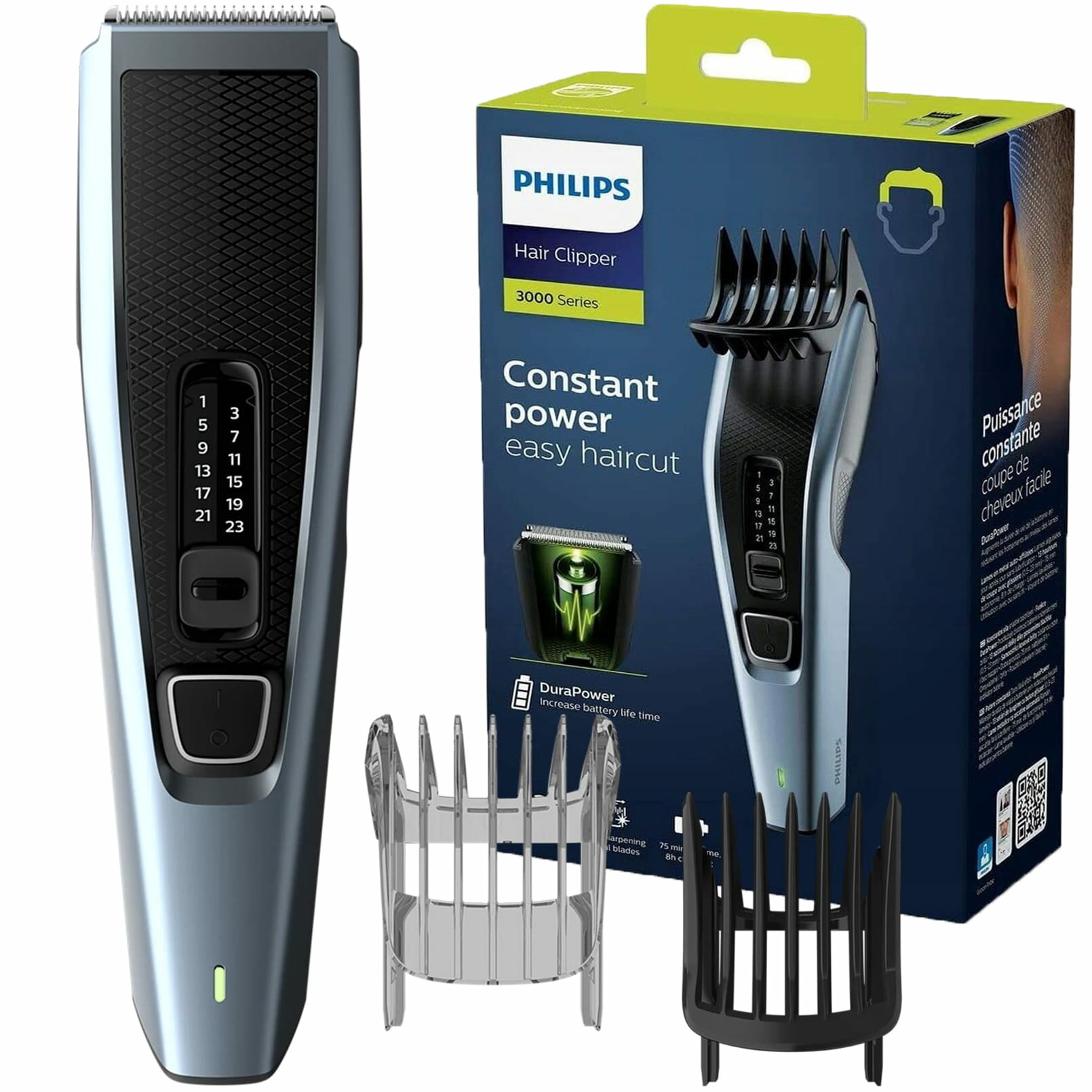 Машинка для стрижки волос Philips HC3530/15 самозатачивающиеся лезвия
