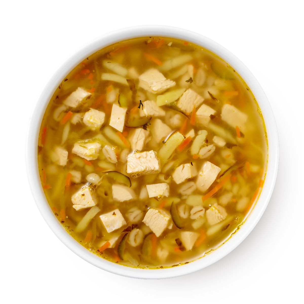 Рассольник Грабли Box, с курицей, сытный и ароматный, 300 грамм