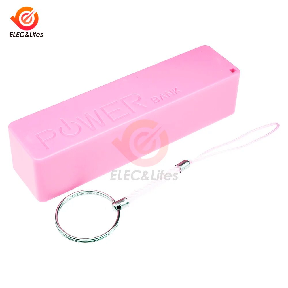 Power Bank розовый, ELEC&Lifes