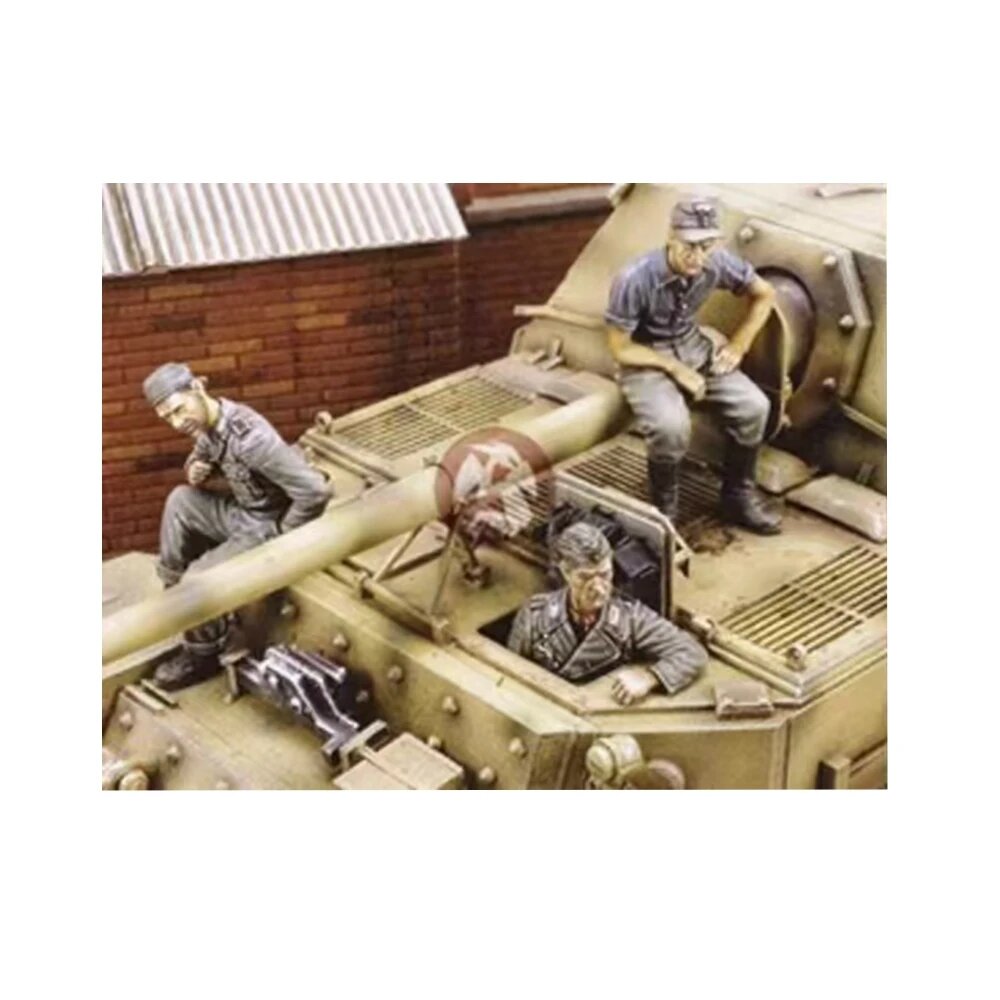 Набор для сборки модели из резины Jagdpanzer TIGERP Three members 1/35