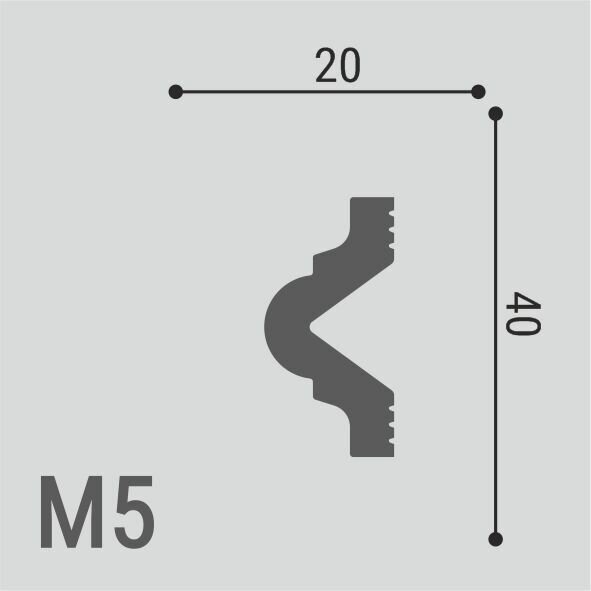 Молдинг XPS POLYMER М 5 — фото 1