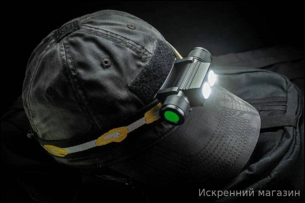 Премиальный перезаряжаемый светодиодный фонарь Sofirn H25L 18650 с двумя лампами LH351D