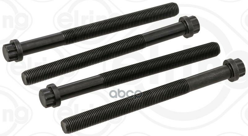 К-т болтов ГБЦ ! M18x210x2.0 на 1 головку 4шт. 6x MB Actros OM 501/502 Elring арт. 060220