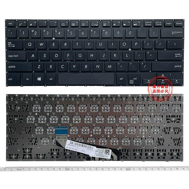 Оригинальная клавиатура для ноутбука ASUS TP401 TP401C TP401MA TP401NA без подсветки, новая, оригинальная замена, OEM