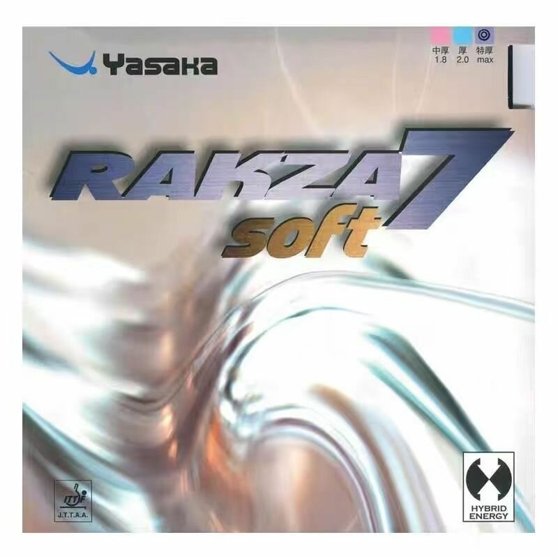 Накладка для настольного тенниса YASAKA Rakza 7 Soft черное 2.0