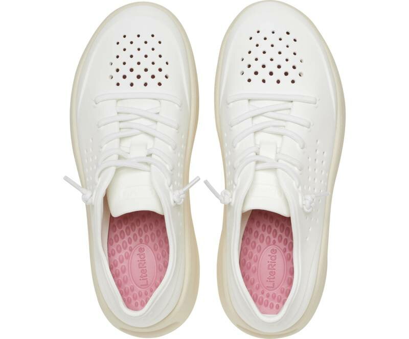Кроссовки Crocs InMotion Pacer W, размер EU 37-38 USw 7 СМ 23.8, белый, бежевый — фото 1
