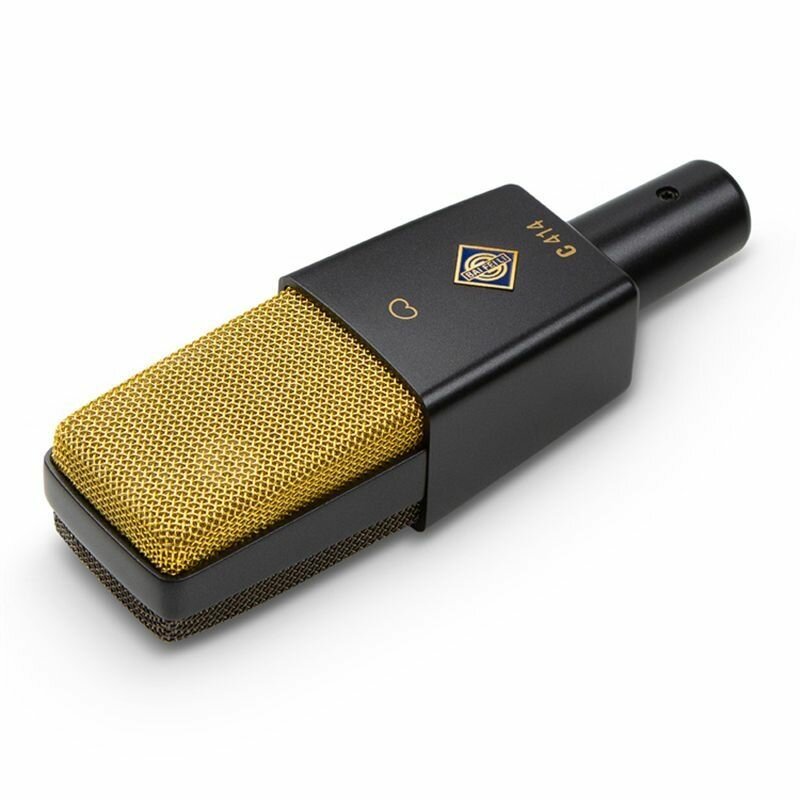 BAIFEILI Микрофон универсальный XLR C414 34 мм диафрагмой , золотой