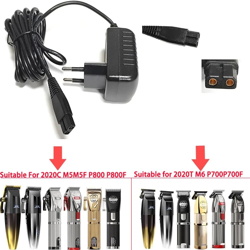 JRL Professional Машинка для стрижки 2020C 2020T, черный матовый