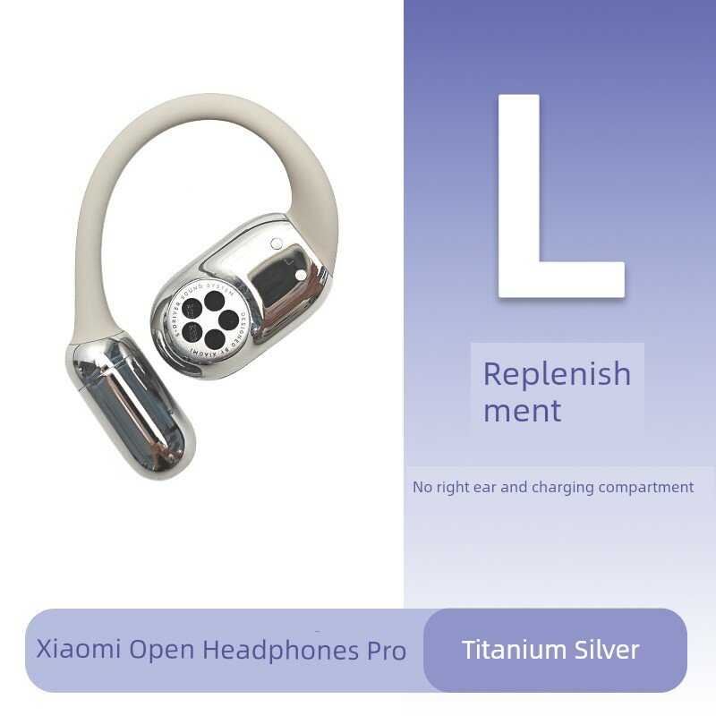 Xiaomi Open Earphones Pro Левый наушник замена, серебристый, новое состояние, оригинальная деталь OEM для Bluetooth