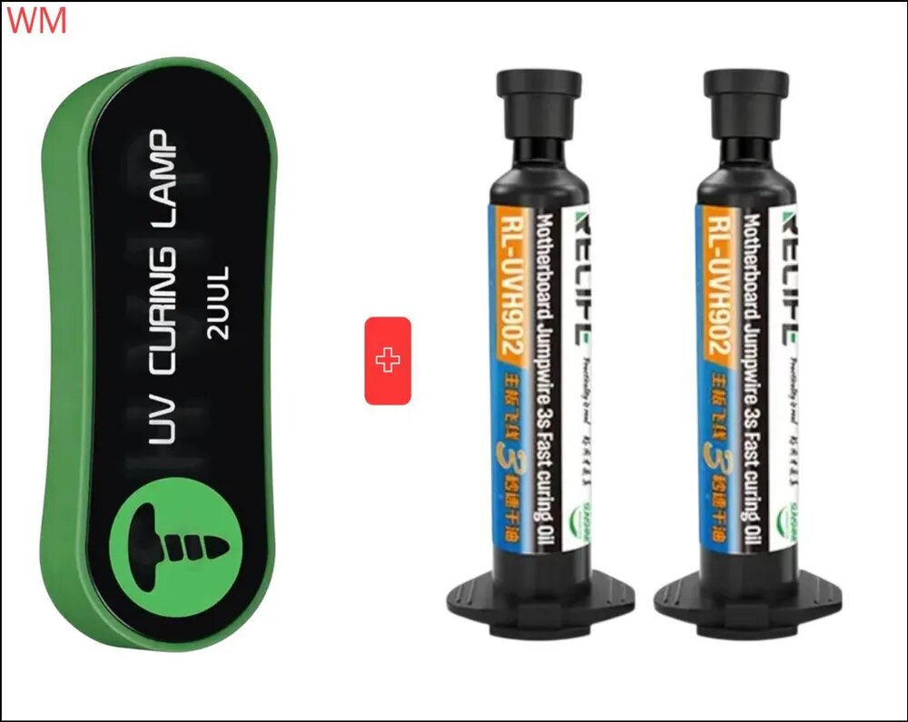 Паяльная маска Relife RL-UVH902 10мл УФ прозрачная аксессуар для ремонта плат