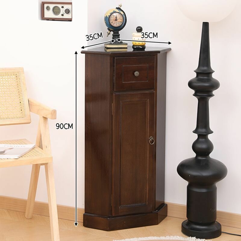 Угловой комод из массива дерева