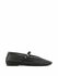 Балетки POEVE Woven buckle ballet flats, размер 37, black/black