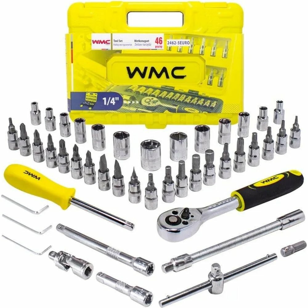 Набор инструмента WMC TOOLS WMC-2462-5 EURO(51116)