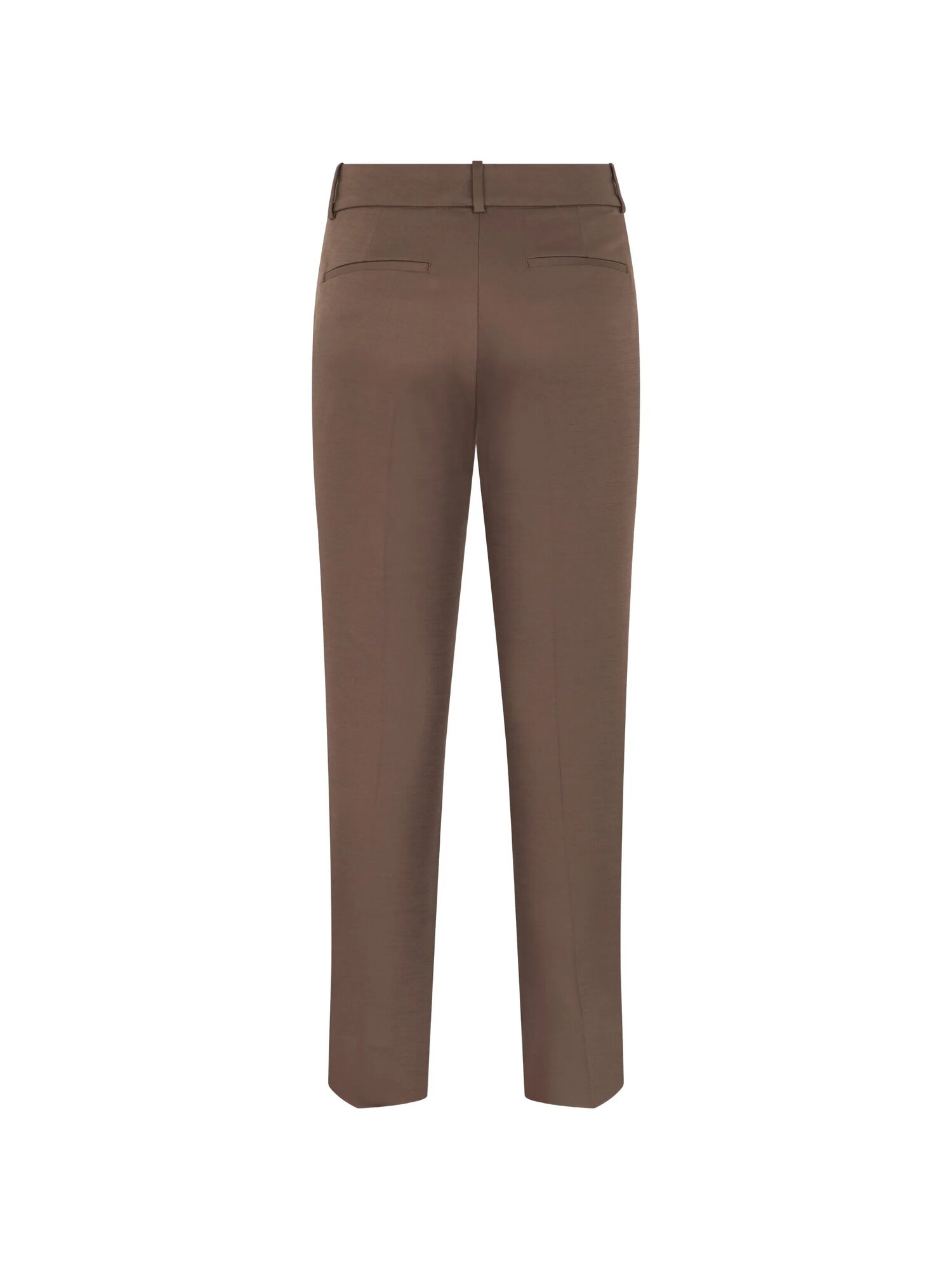 Брюки PESERICO Concealed-closure trousers, размер 46, brown — фото 1